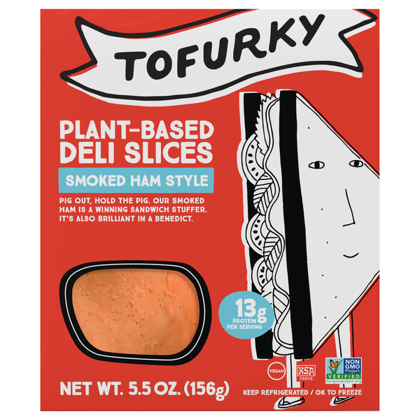 Save on Tofurky Plant-Based Vegan Smoked Ham Style Deli Slices Order ...