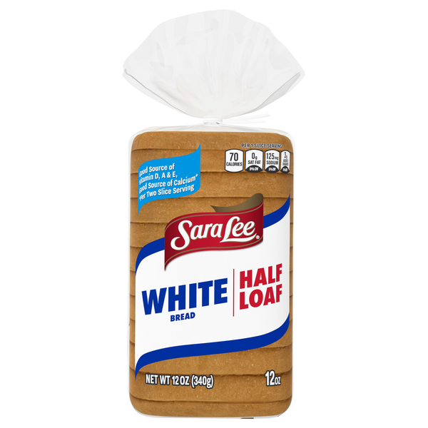 Save on Sara Lee Half Loaf White Bread Order Online Delivery | Giant