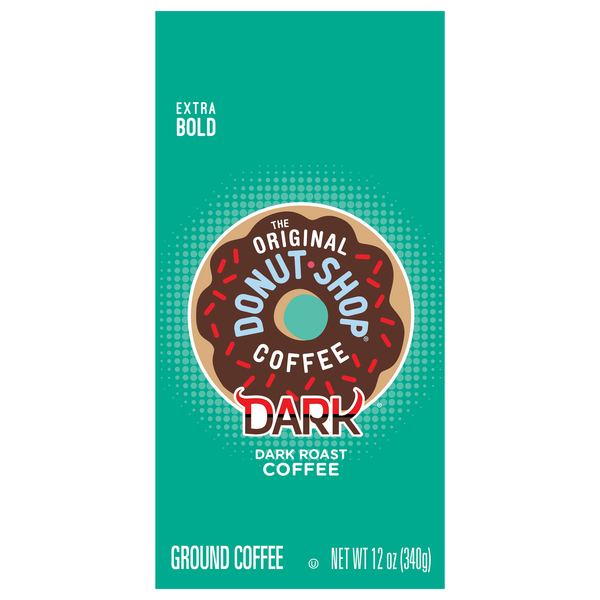 Save on The Original Donut Shop Dark Roast Ground Coffee Order Online Delivery | Stop & Shop