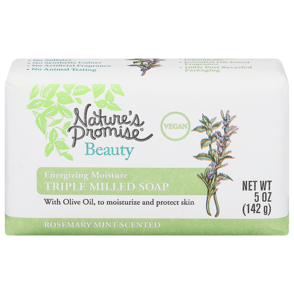 Save on Nature's Promise Beauty Energizing Rosemary Mint Triple Milled ...