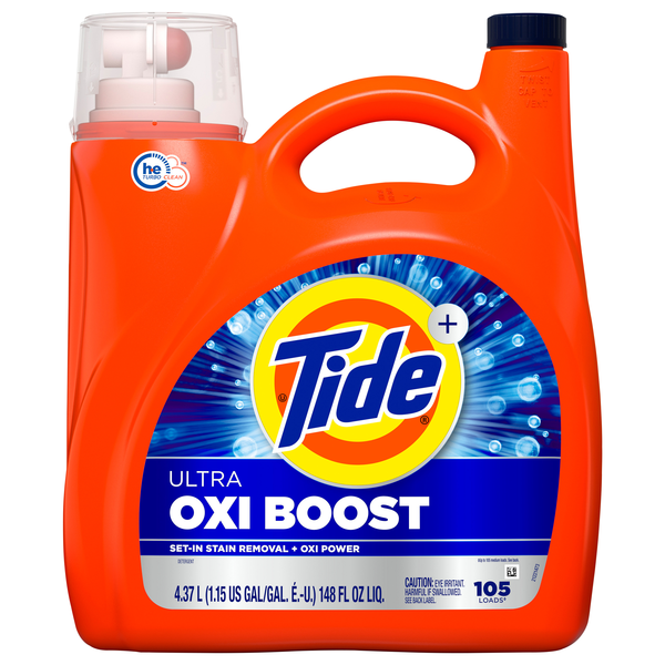 Save on Tide Ultra Oxi Boost Liquid Laundry Detergent Order Online ...
