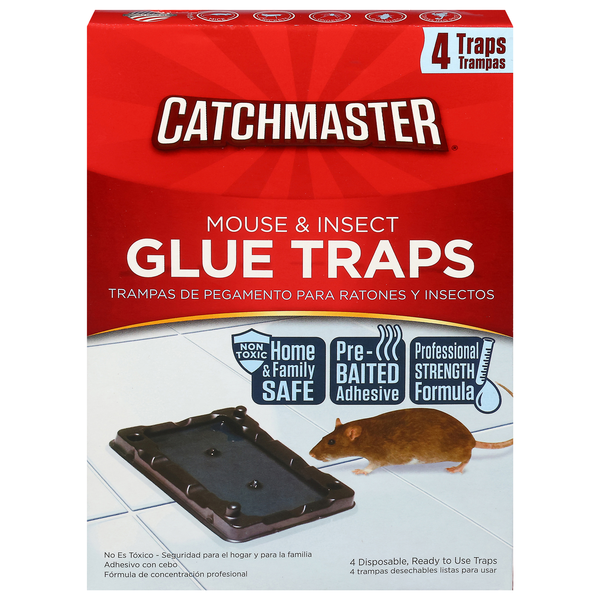 Save on CatchMaster Glue Traps Baited Mouse Order Online Delivery ...