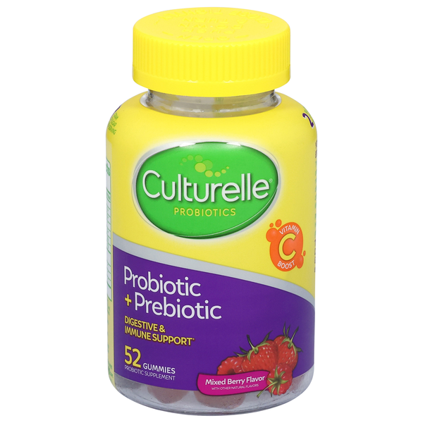 Save on Culturelle Probiotic + Prebiotic Digestive Immune Mixed Berry ...