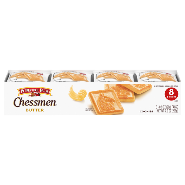 Save on Pepperidge Farm Chessmen Butter Cookies - 8 ct Order Online ...