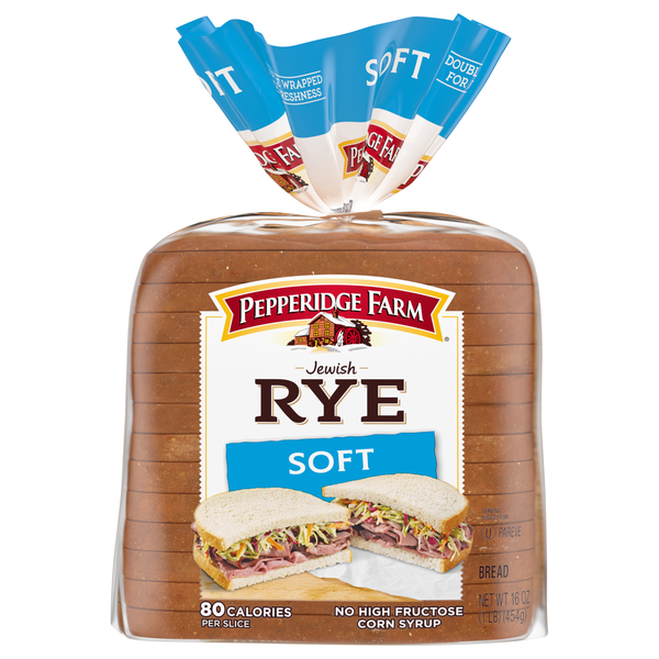 Save on Pepperidge Farm Soft Jewish Rye Sliced Bread Order Online ...