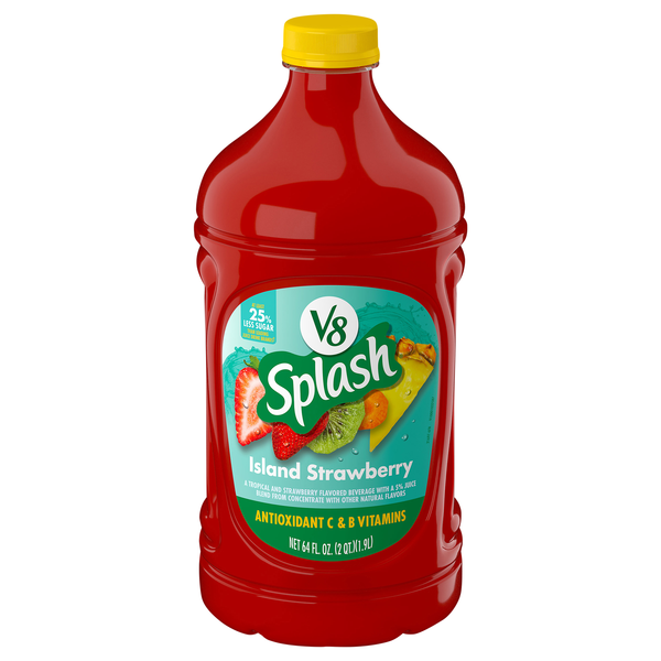 Save on V8 Splash Island Strawberry Juice Beverage Order Online Delivery | Giant