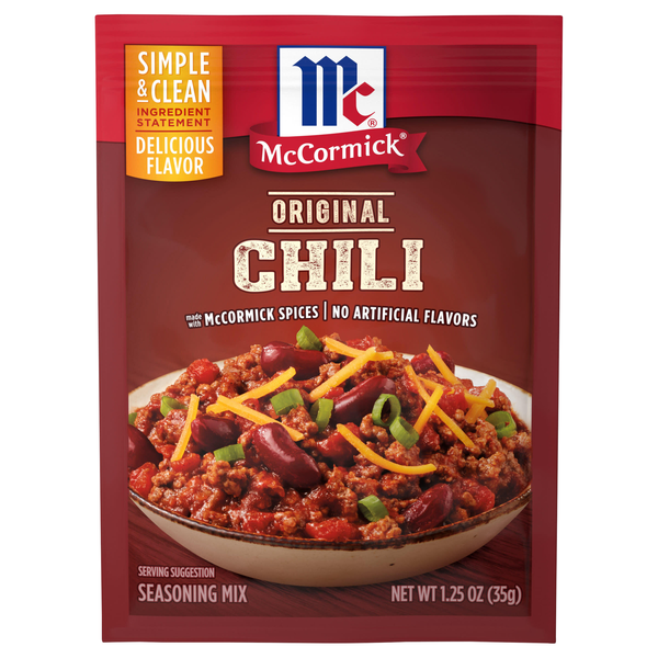 Save on McCormick Original Chili Seasoning Mix Packet Order Online Delivery MARTIN S