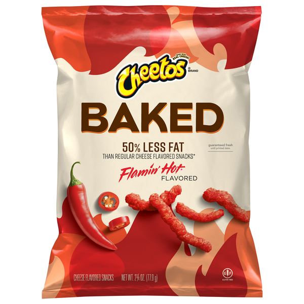 Save on Cheetos Baked Cheese Snacks Flamin' Hot Order Online Delivery ...