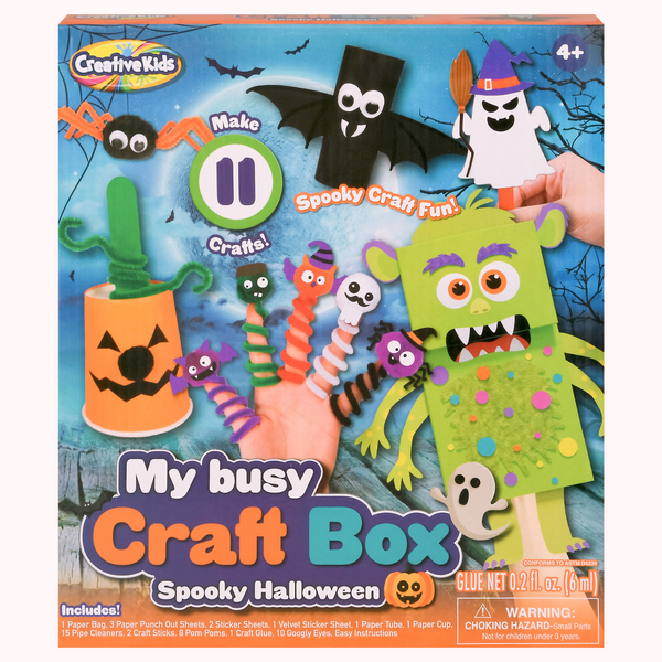 Save on Creative Kids Spooky Halloween My Busy Craft Box Ages 4+ Order ...