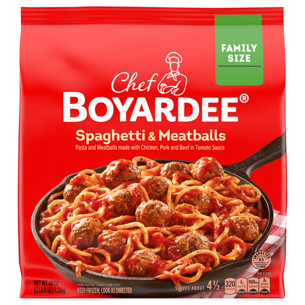 Save on Chef Boyardee Spaghetti & Meatballs Family Size Frozen Skillet ...