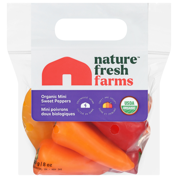 Save on Nature Fresh Farms Organic Mini Sweet Peppers Order Online ...