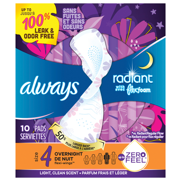 Maxi Pads - Order Online & Save | Food Lion