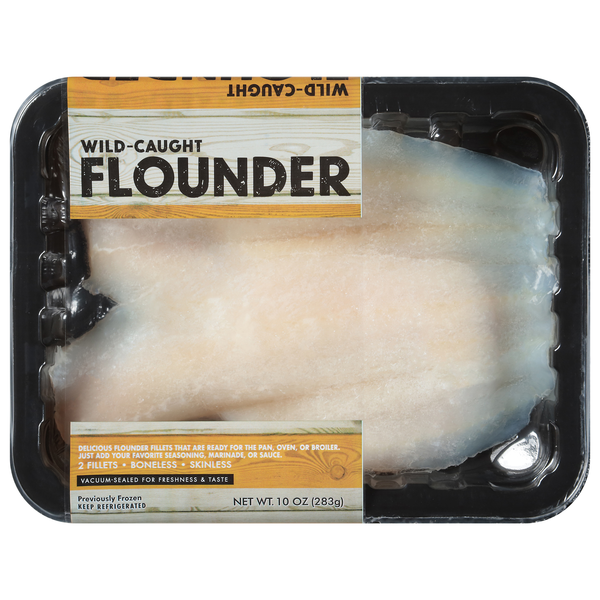 Save on Go Wild Wild Caught Boneless Skinless Founder Fillets - 2 ct ...