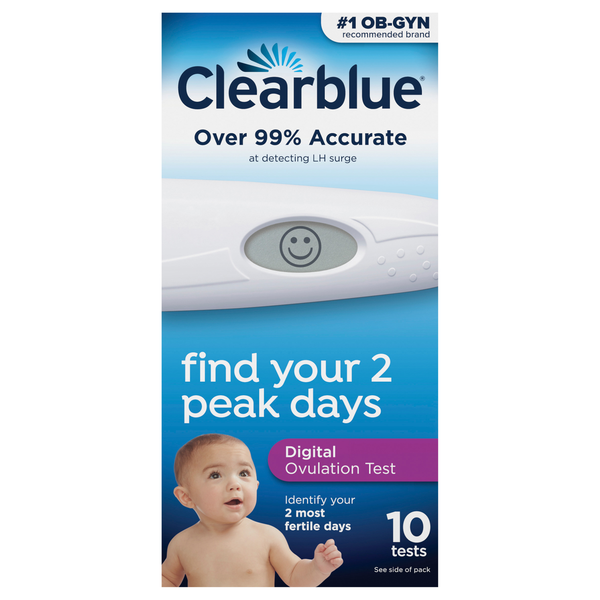 Save on Clearblue Digital Ovulation Test Order Online Delivery | GIANT