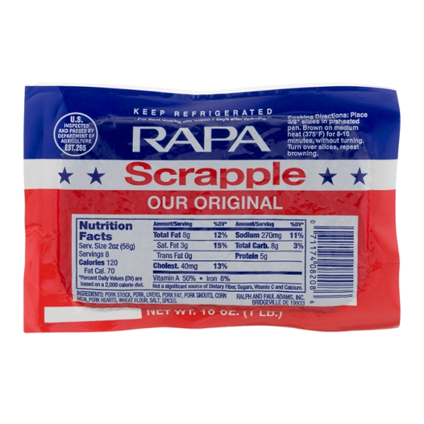 Save on Rapa Original Scrapple Order Online Delivery | GIANT