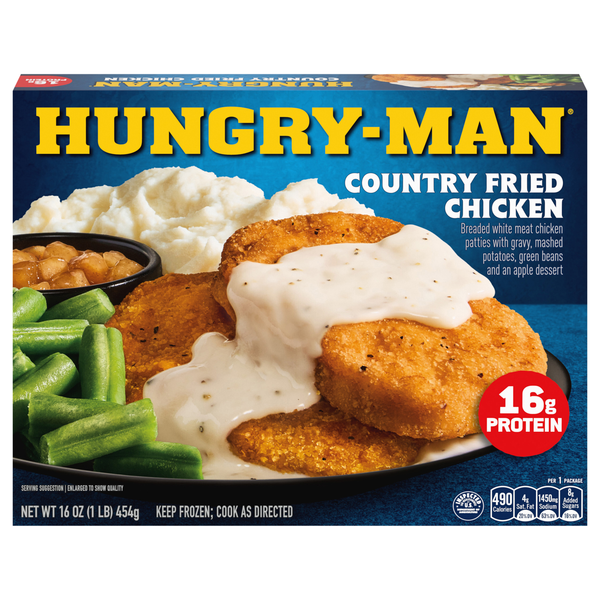 Save on Hungry-Man Country Fried Chicken Protein Frozen Meal Order ...