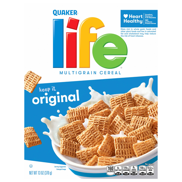 Save on Quaker Life Original Cereal Order Online Delivery | GIANT
