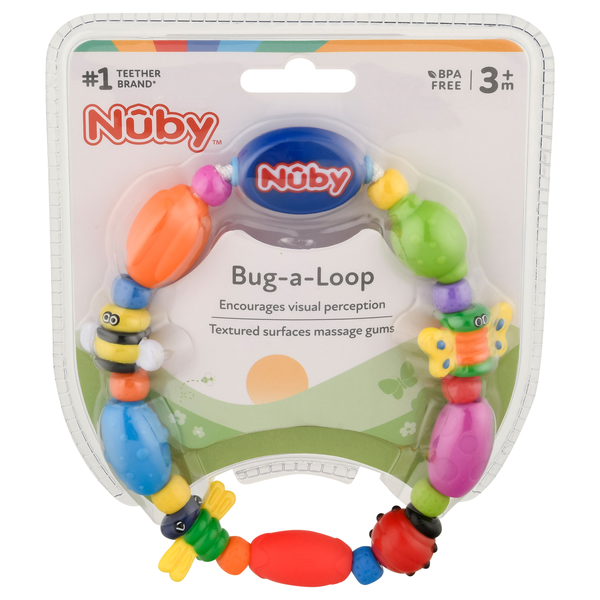 Save on Nuby Bug-A-Loop Teether Ring Order Online Delivery | GIANT