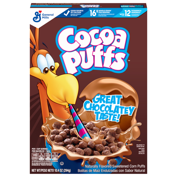 Save on Cocoa Puffs Chocolatey Cereal Order Online Delivery | Food Lion