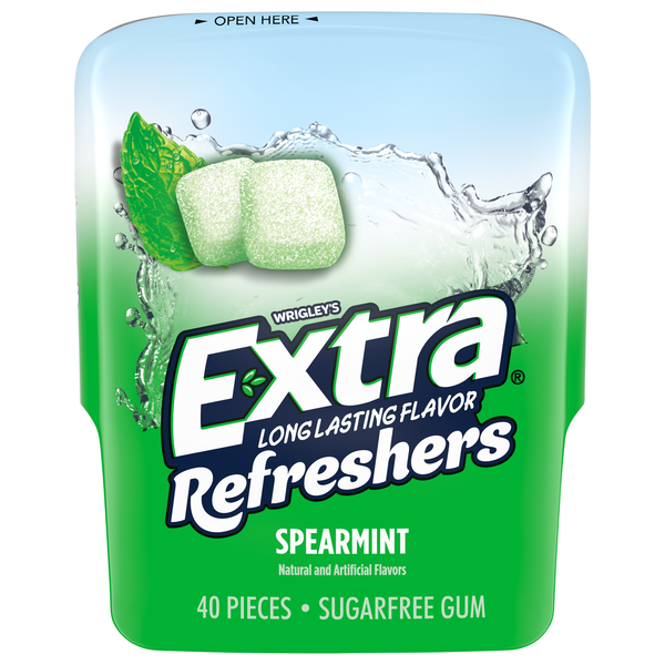 Save on Extra Refreshers Sugar Free Spearmint Gum Order Online Delivery ...