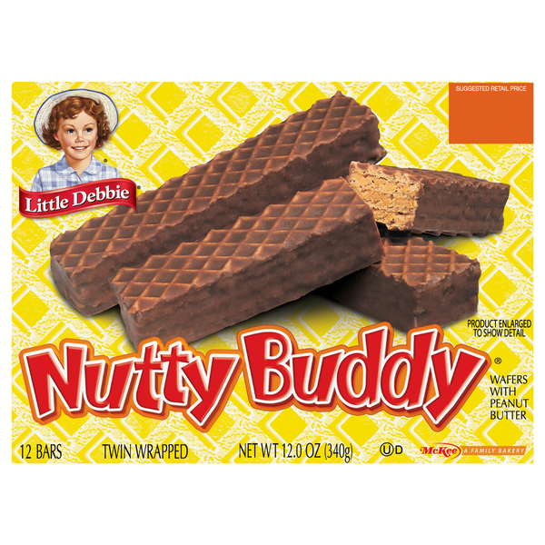 Save on Little Debbie Peanut Butter Nutty Buddy Wafer Bars - 12 ct ...
