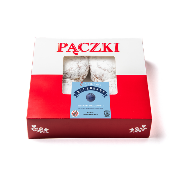 Save on CT Bakery Blueberry Paczki Donuts - 4 ct Order Online Delivery ...