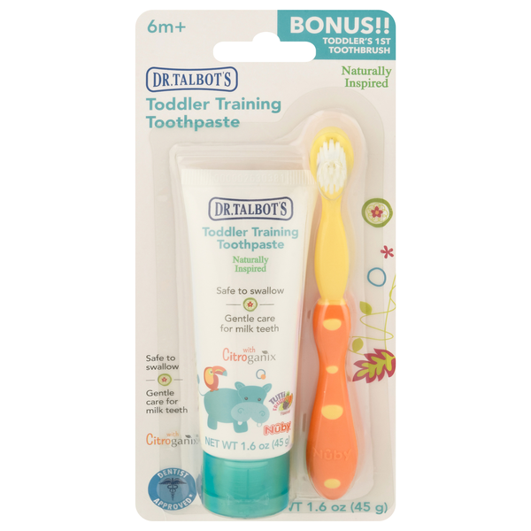 Save on Dr. Talbot's Natural Toddler Tutti Fruitti Training Toothpaste ...