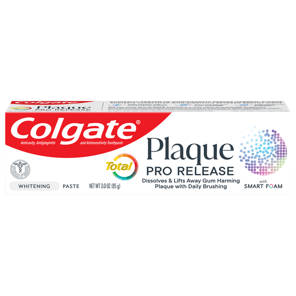 Save on Colgate Total Plaque Pro Release Whitening Toothpaste Order ...