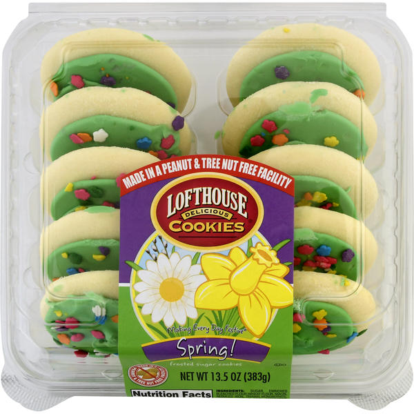 Save on Lofthouse Spring Frosted Sugar Cookies - 10 ct Order Online ...