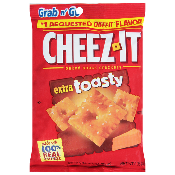 Save on Cheez-It Extra Toasty Baked Cheese Crackers Grab & Go Order ...