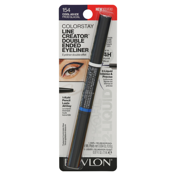 Save on Revlon ColorStay Line Creator Double Ended Eyeliner Cool As Ice ...