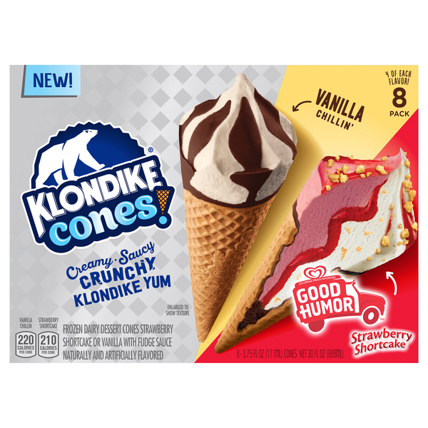 Save on Klondike Vanilla/Strawberry Shortcake Frozen Dairy Dessert ...