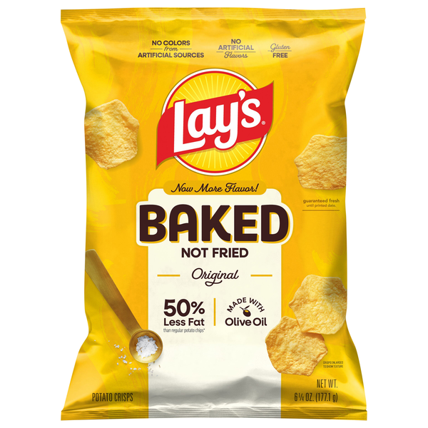 Save on Lay's Gluten Free Original Baked Potato Chips Order Online ...