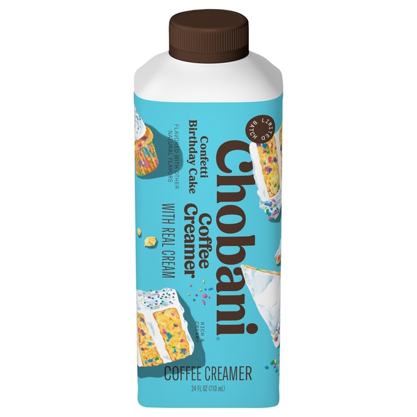 Save on Chobani Flavored Coffee Creamer Confetti Birthday Cake Order ...