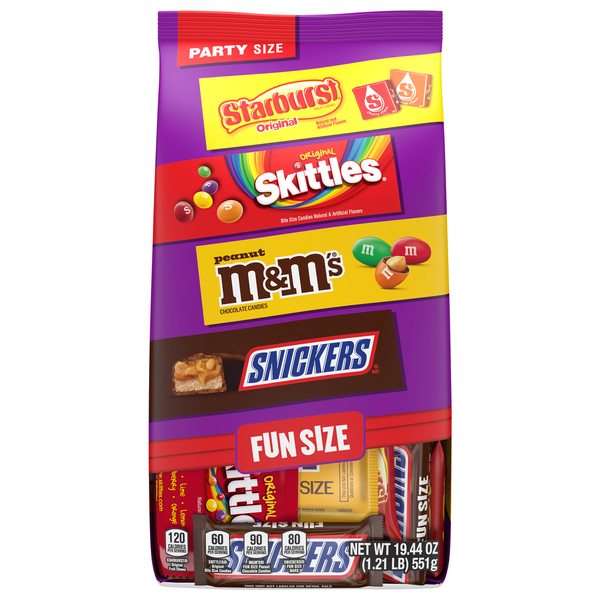Save on Mars Wrigley Chocolate & Chewy Candy Assortment Fun Size Party ...