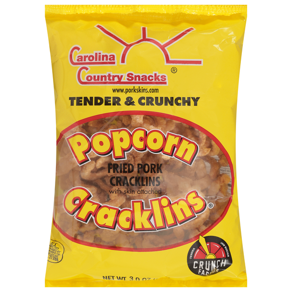 Save on Carolina Country Snacks Popcorn Cracklins Tender & Crunchy ...