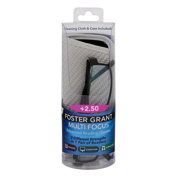 Save On Foster Grant Multi Focus Reading Glasses 2 50 Order Online Save On Foster Grant Multi Focus Reading Glasses 2 50 Order Online