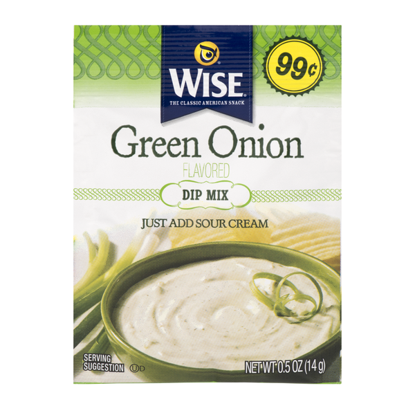 Save on Wise Green Onion Dip Mix Packet Order Online Delivery | GIANT