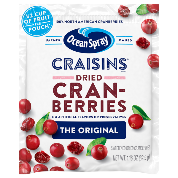 Save on Ocean Spray Craisins Original Dried Fruit Cranberries Order ...