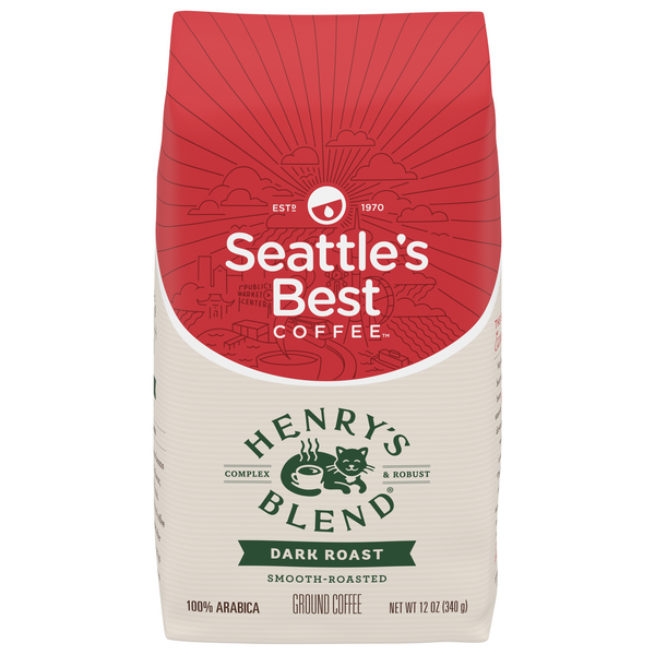 Save on Seattle's Best Coffee Henry's Blend Dark Roast (Ground) Order Online Delivery | GIANT