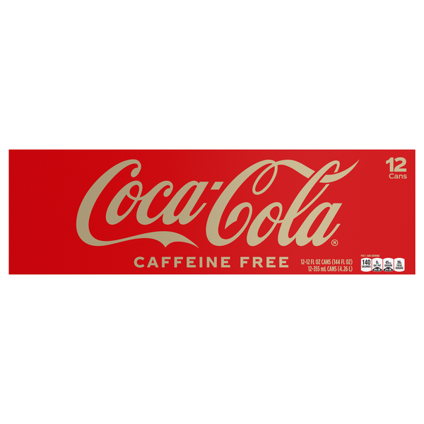 Save on Coca-Cola Original Caffeine Free Soda - 12 pk Order Online ...