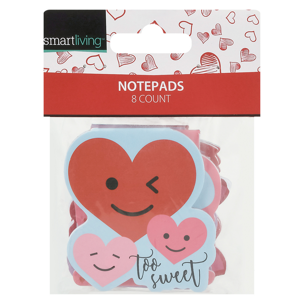 Save on Smart Living Valentine Notepads Order Online Delivery | GIANT