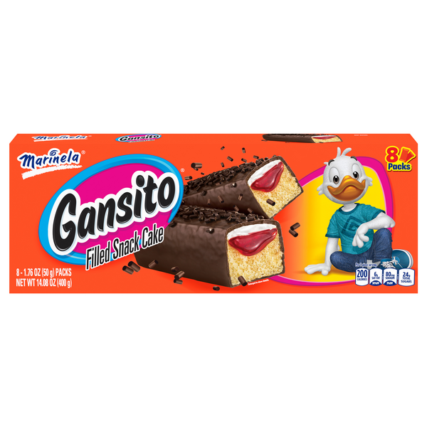Gansito Png Amazon.com: Marinela Gansito Chocolatey Filled Snack Cake,