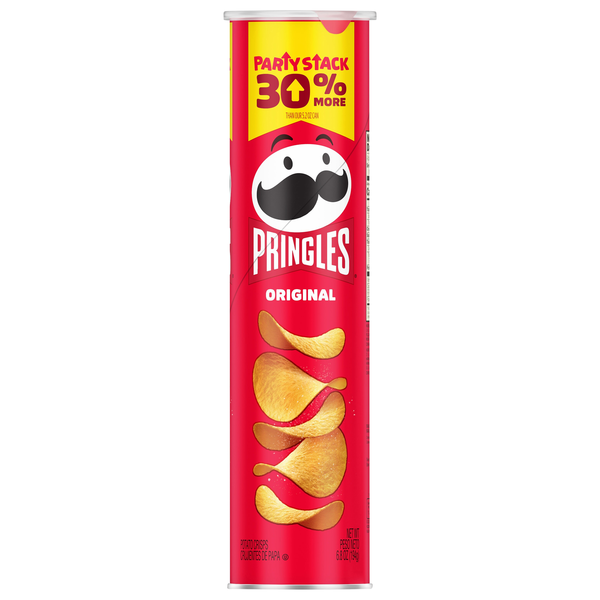 Save on Pringles Original Potato Crisps Chips Party Stack Order Online ...