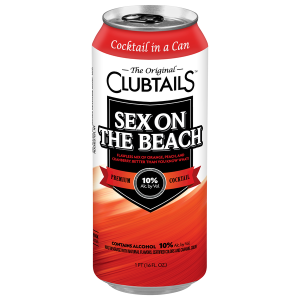 Save on Clubtails Sex On The Beach Cocktail (Single) Order Online Delivery | Food Lion