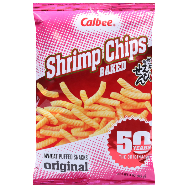 Save on Calbee Shrimp Chips Baked Wheat Puff Snacks Original Order ...