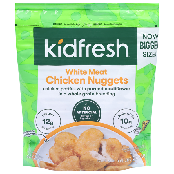 Save on Kidfresh White Meat Chicken Nuggets Fully Cooked Order Online ...