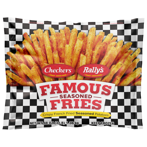 Save on Checkers Rally's Famous Fries Crispy French Fried Seasoned ...