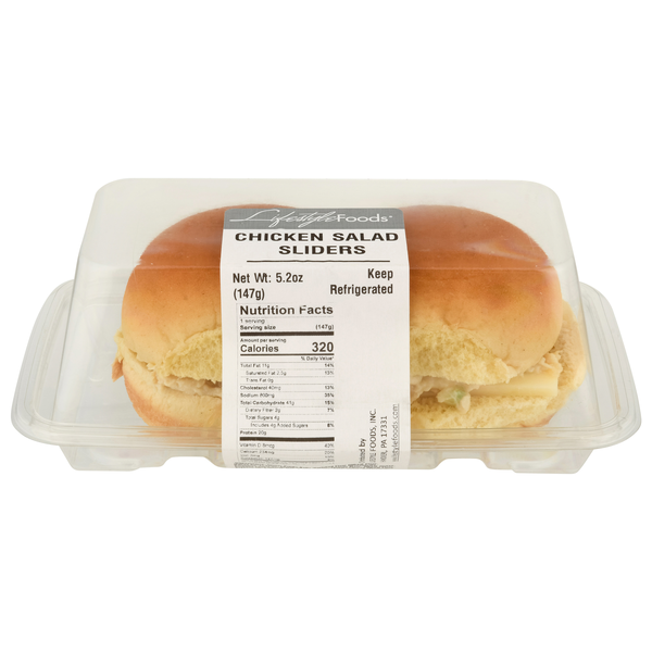 Save on Lifestyle Foods Chicken Salad Sliders Order Online Delivery | GIANT