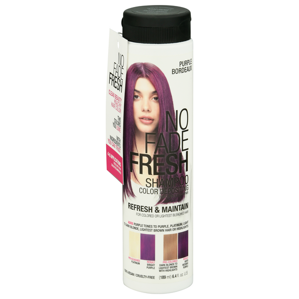 Save on No Fade Fresh Color Depositing Shampoo Purple Order Online ...